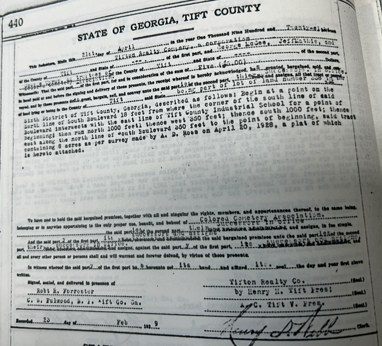 Greenwood Cemetery - History